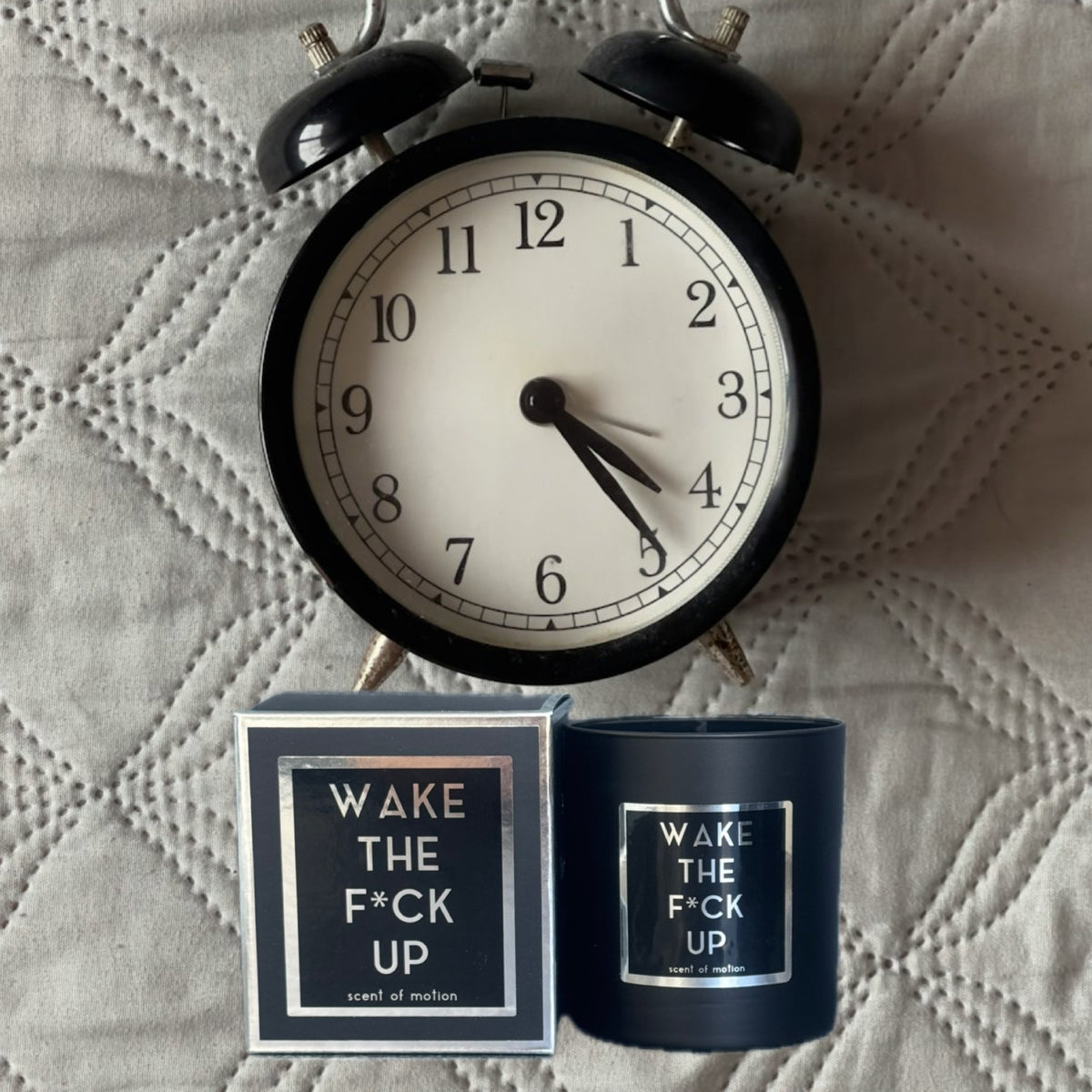 WAKE THE F*CK UP Soy Candle - Scent of Motion - Rude Dude Candle Co ...