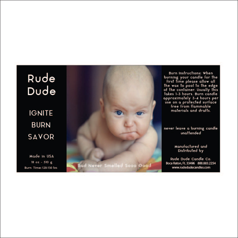 Rude Dude SACRED WOOD- Candle 18 oz – Rudedudecandles