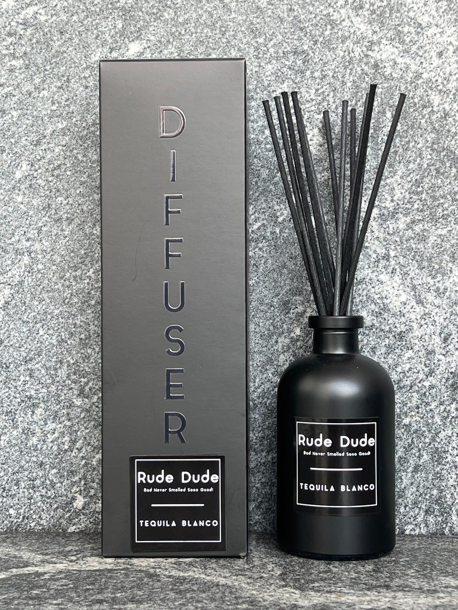 Rude Dude TEQUILA BLANCO - Luxury Diffuser – Rudedudecandles