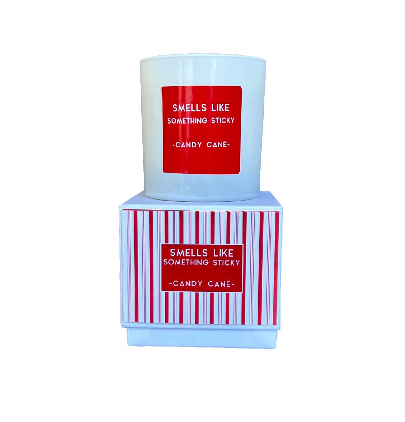 Smells Like Something Sticky - Candy Cane - Rude Dude Candle Co ...